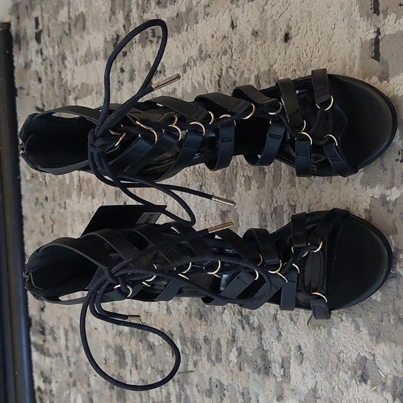 Forever 21 | Shoes | Nwt Caged Forever 2 Heels Size 55 | Poshmark